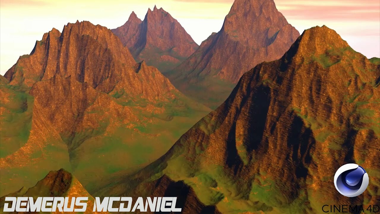 ArtStation - Mountains Animation