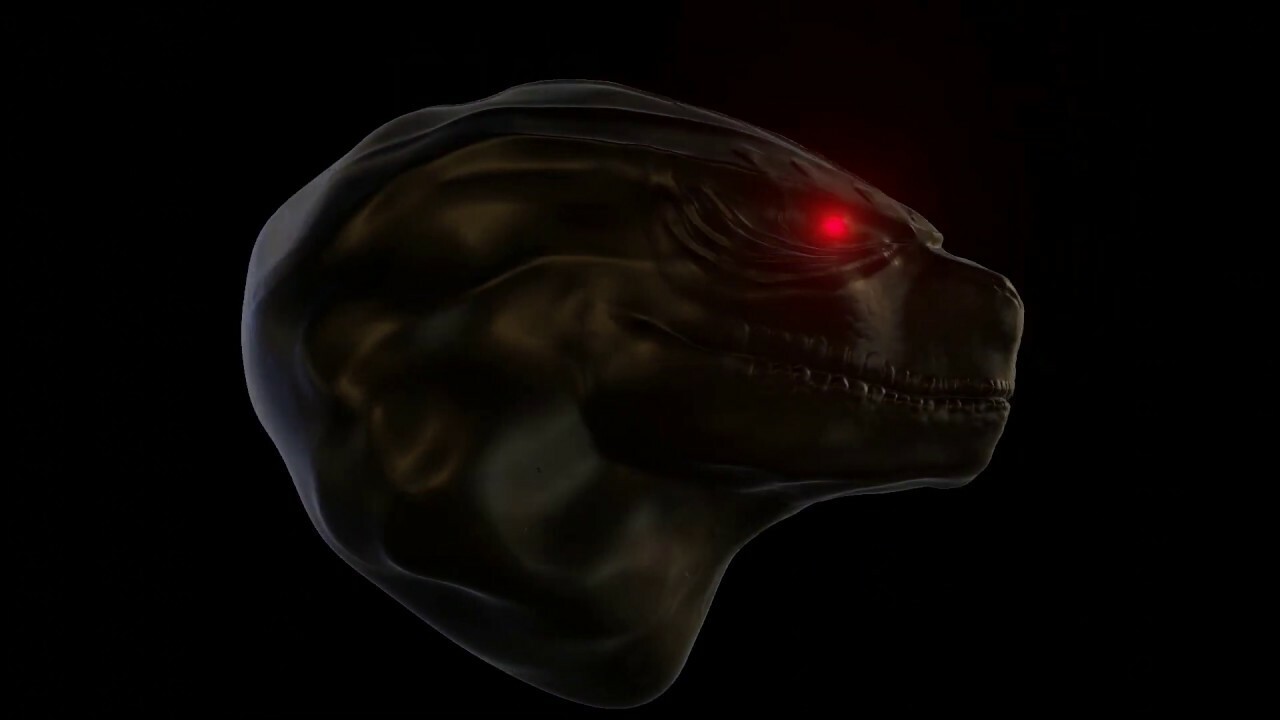 ArtStation - Godzilla head