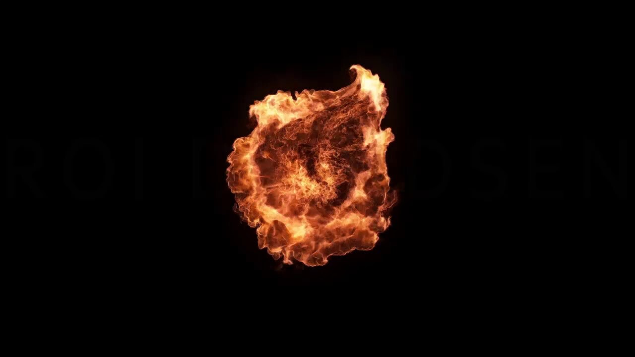 ArtStation - 3d Flame