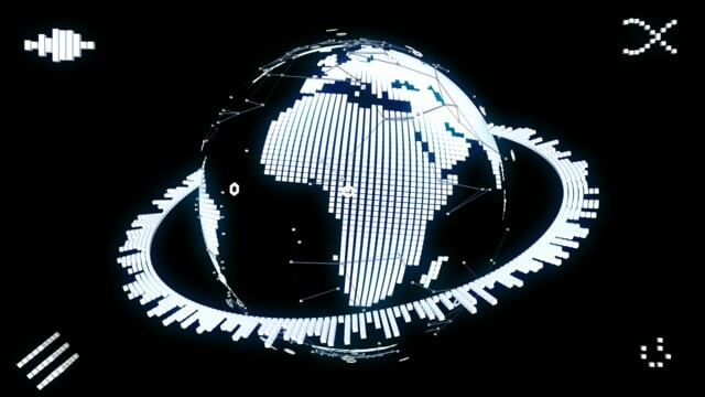 ArtStation - Pixelated Earth