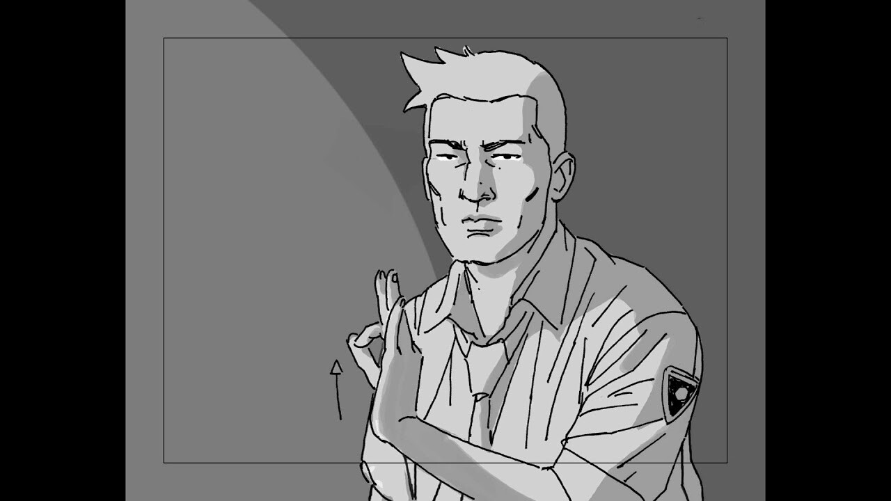 ArtStation - Animated and sounded storyboard of police intervention in ...