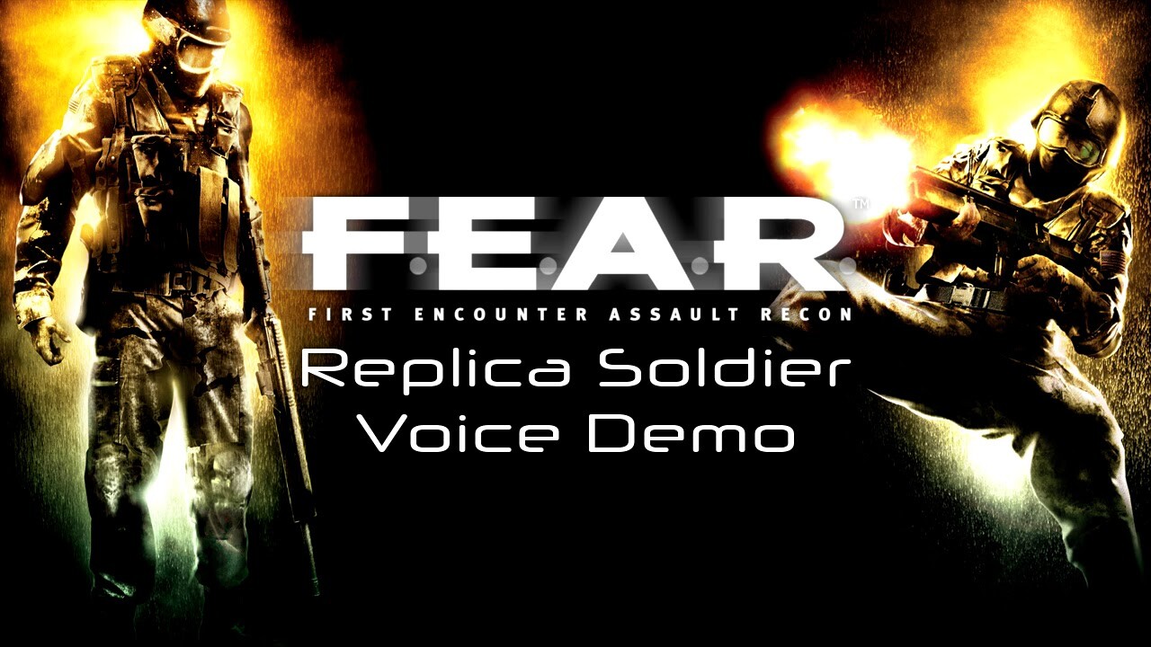 ArtStation - Voice Demo - FEAR Replica Soldier