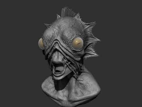 ArtStation - concept aquatic creature