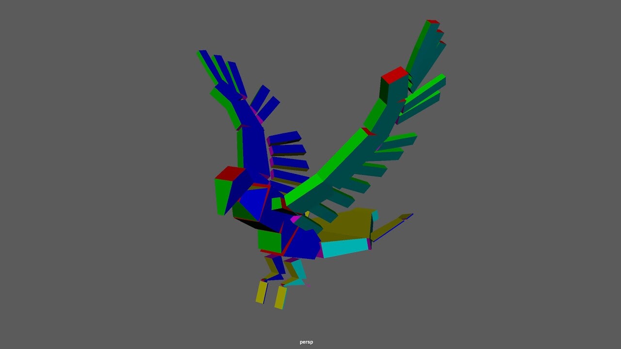 ArtStation - Idle Flying Animation