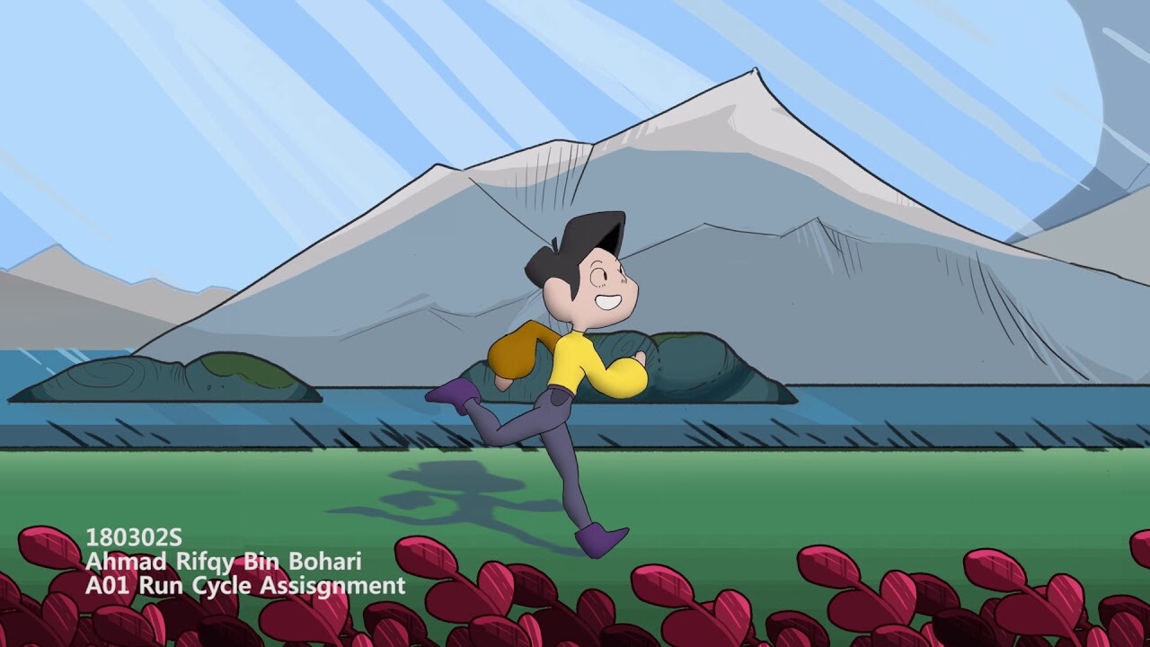 ArtStation - Run animation