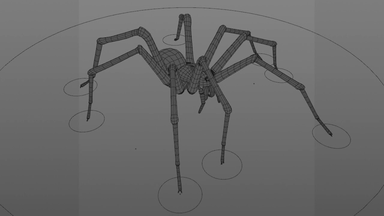 ArtStation - Custom Spider Rig & Animation
