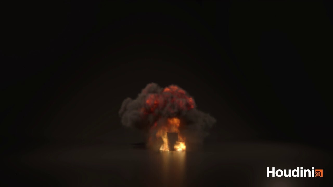 ArtStation - Barrel Explosion