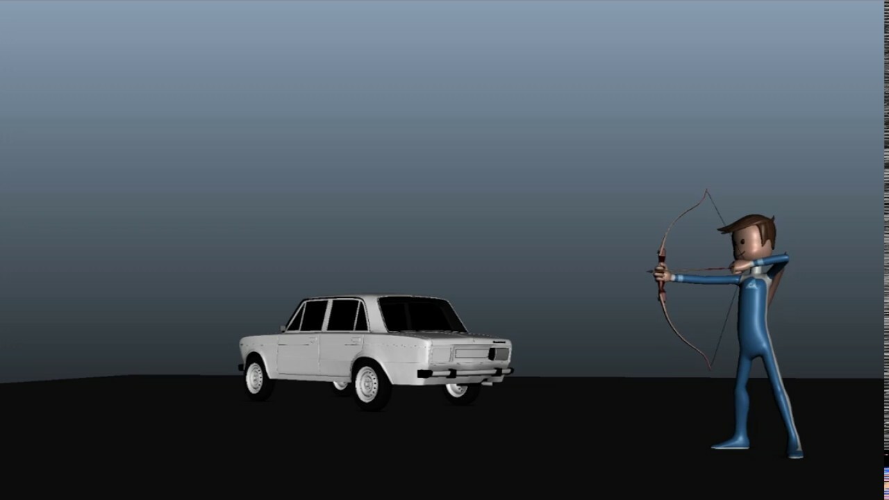 ArtStation - Archery animation