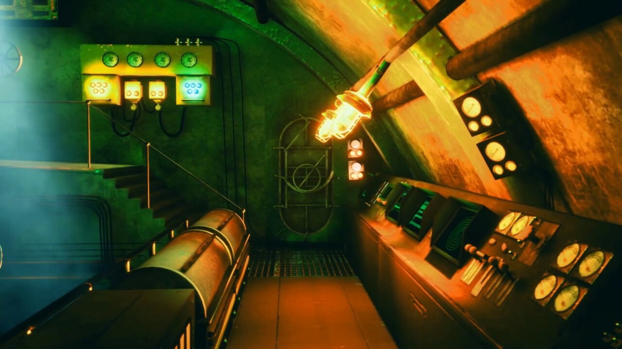 ArtStation - Submarine - Interior Model and Texture