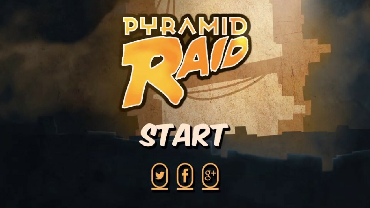 ArtStation - Pyramid Raid: Menu concept animation