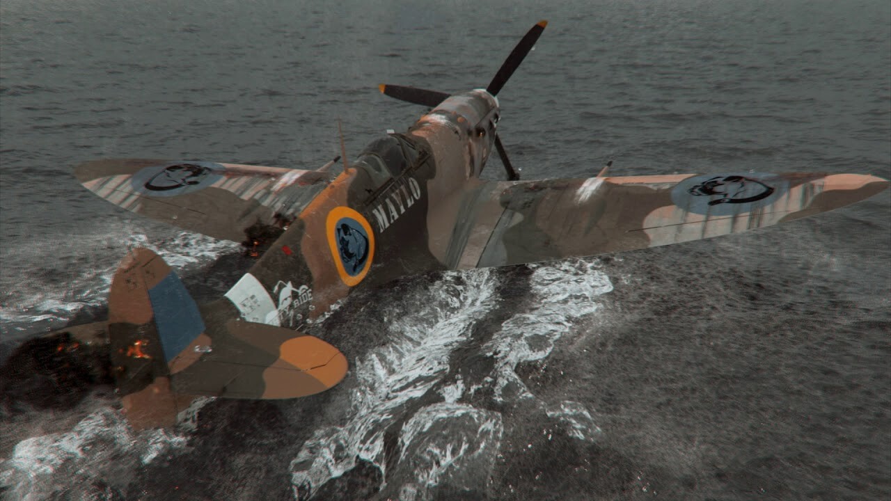 ArtStation - " Spitfire Ground Zero