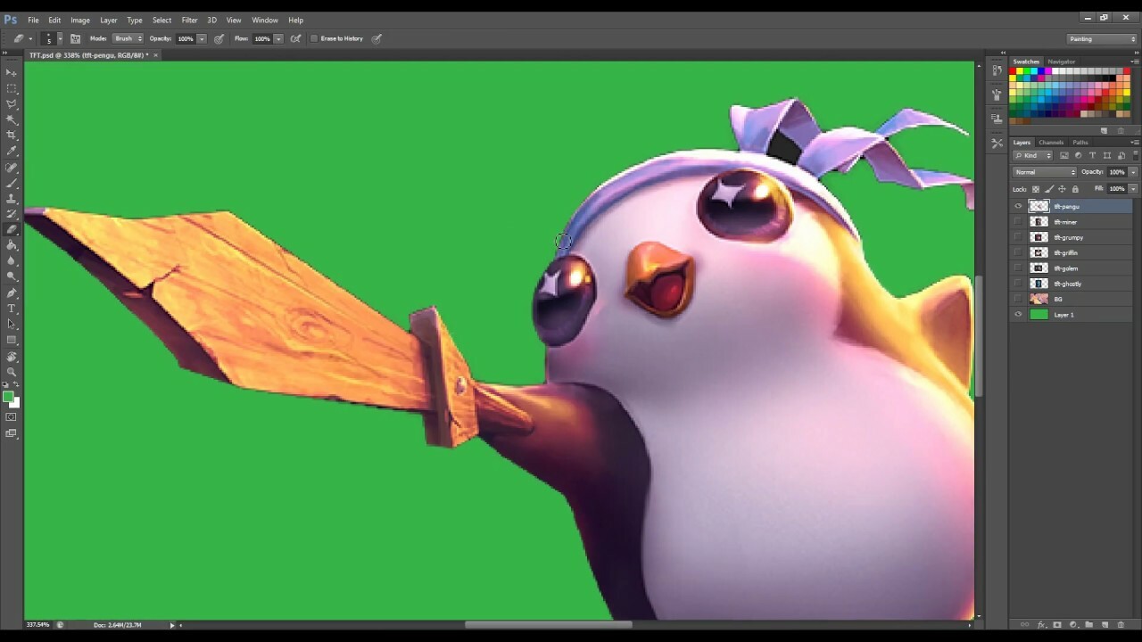 ArtStation - Teamfight Tactics Illustration Animation Timelapse [FANART]