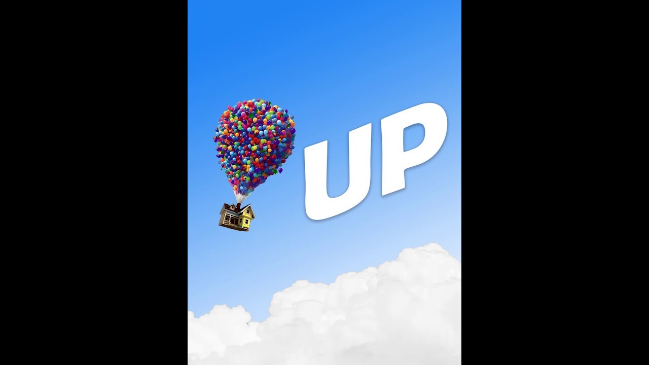 ArtStation - Pixar's UP - Animated Poster