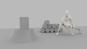 ArtStation - Weight lift Animation