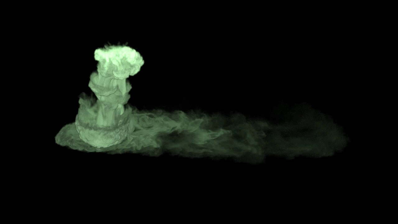ArtStation - smoke platform simulation thing