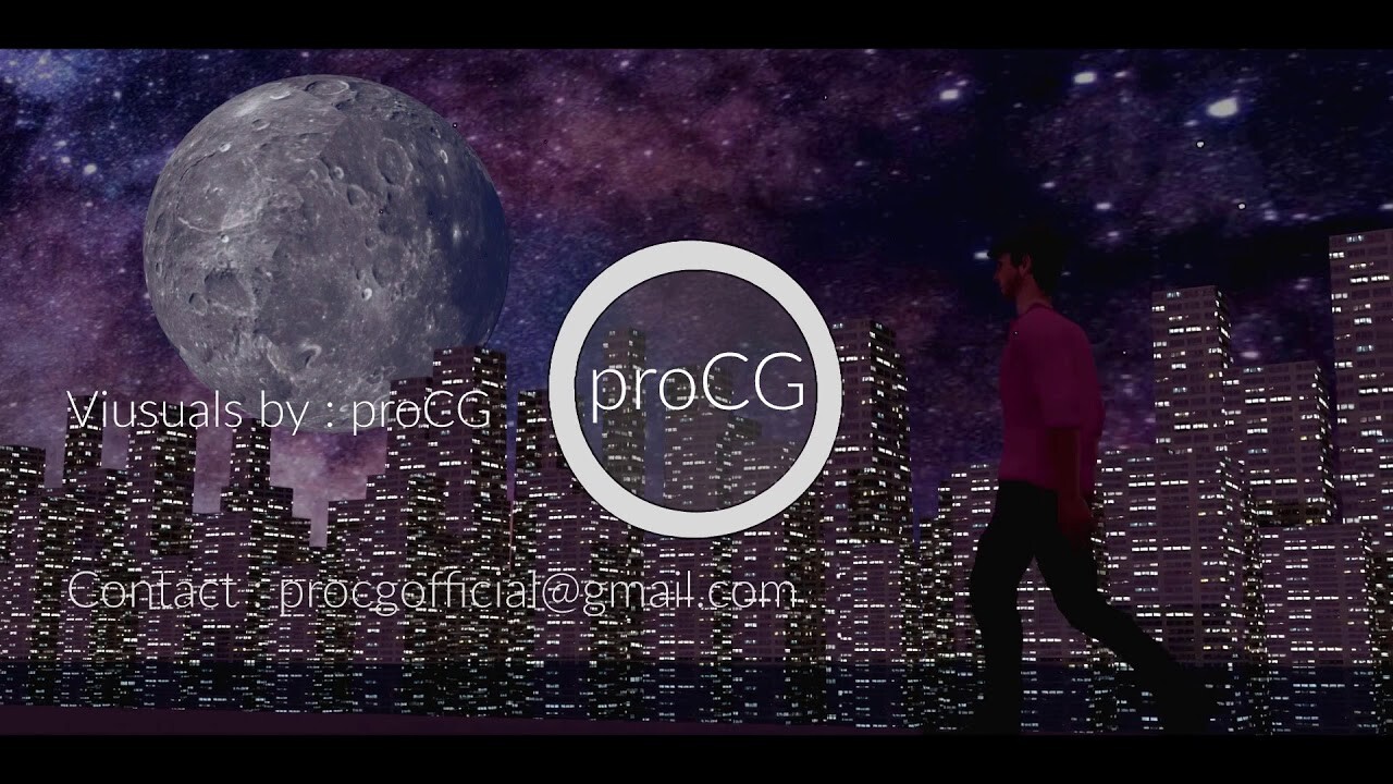 ArtStation - Walking VJ Loop Animation