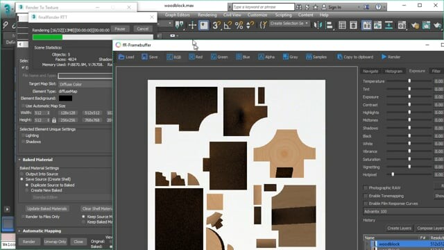 ArtStation - finalRender Subscription DROP 1 : Render to Texture New Feature