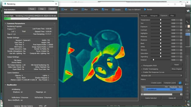 ArtStation - finalRender Subscription DROP 1 : Adaptive Sampling New Feature: see https://vimeo ...