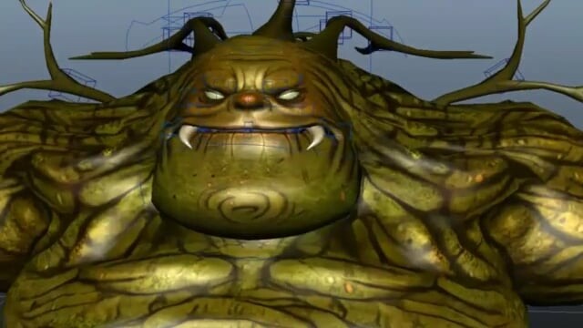 ArtStation - Moss - Character Rigging (for game)