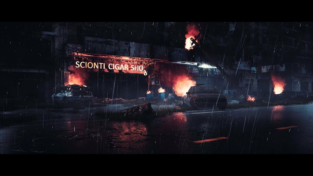 ArtStation - My Resident Evil horror environment render with Twinmotion ...