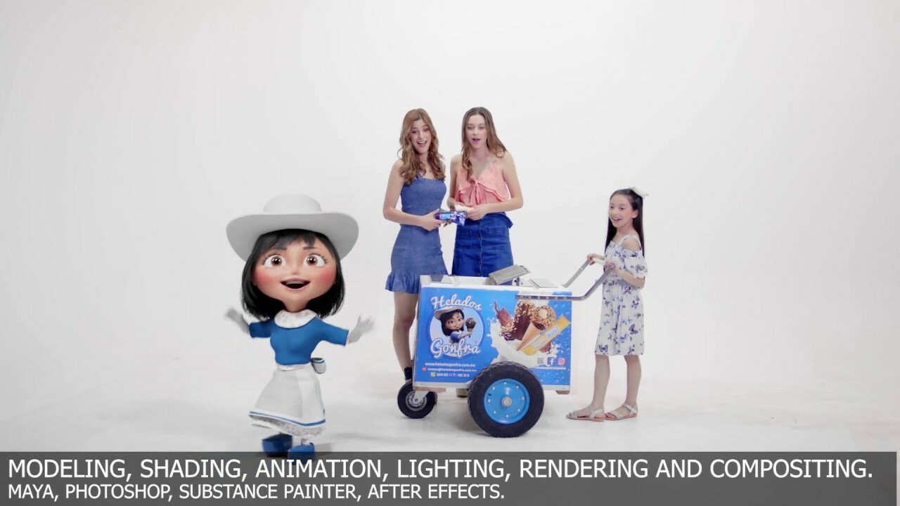 ArtStation - Ice Cream Shop Animations