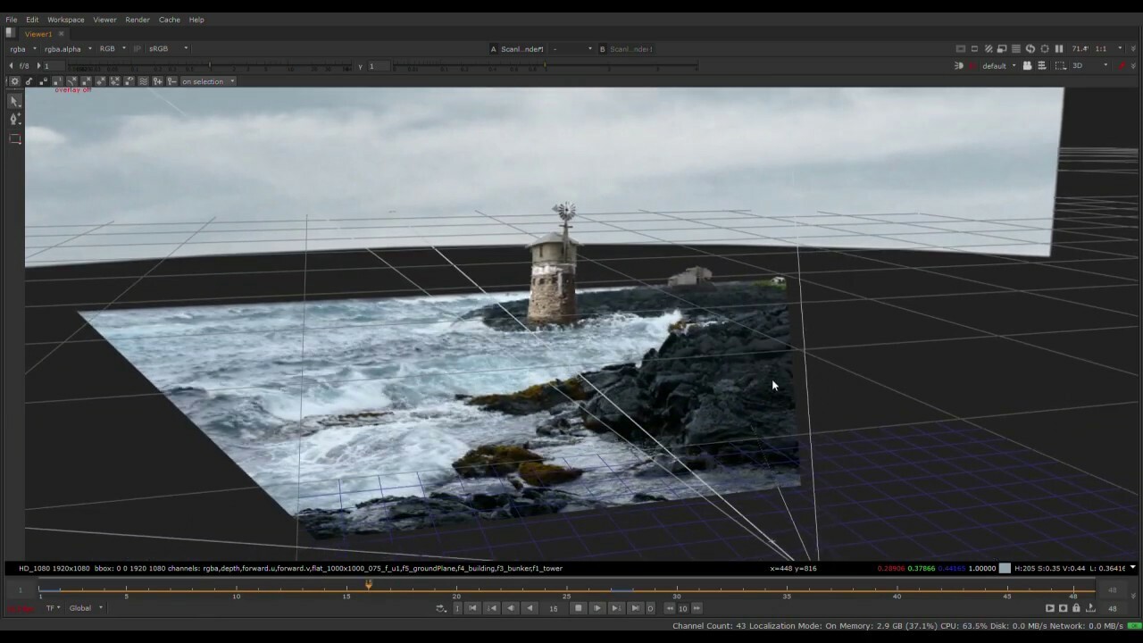 ArtStation - Nuke Camera Projection