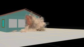 ArtStation - Houdini Door Blast -- Pyro & RBD RnD