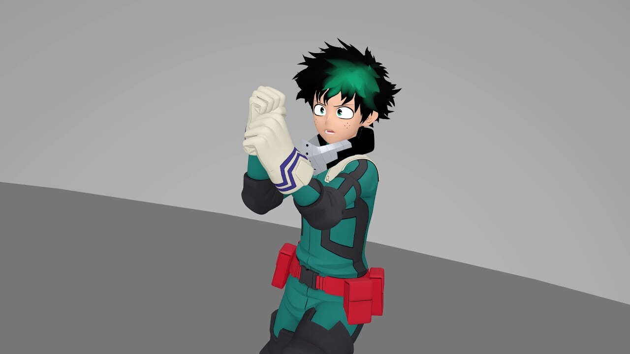 ArtStation - Deku Lipsync and Acting test