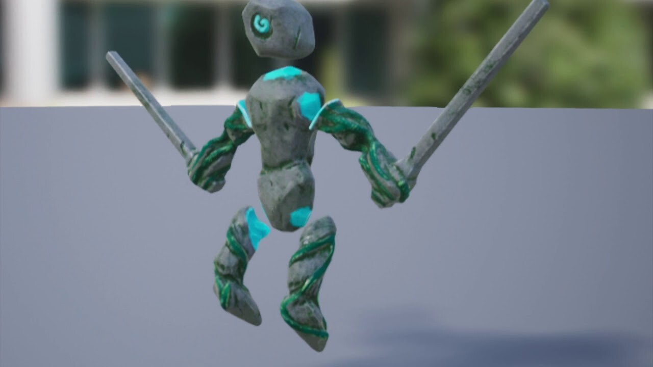 ArtStation - Animated rock