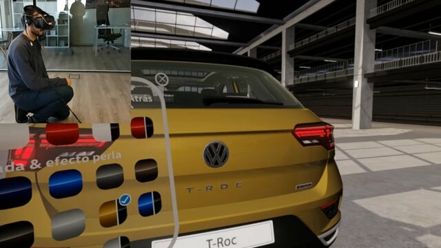 ArtStation - VR_Car configurator (volkswagen)