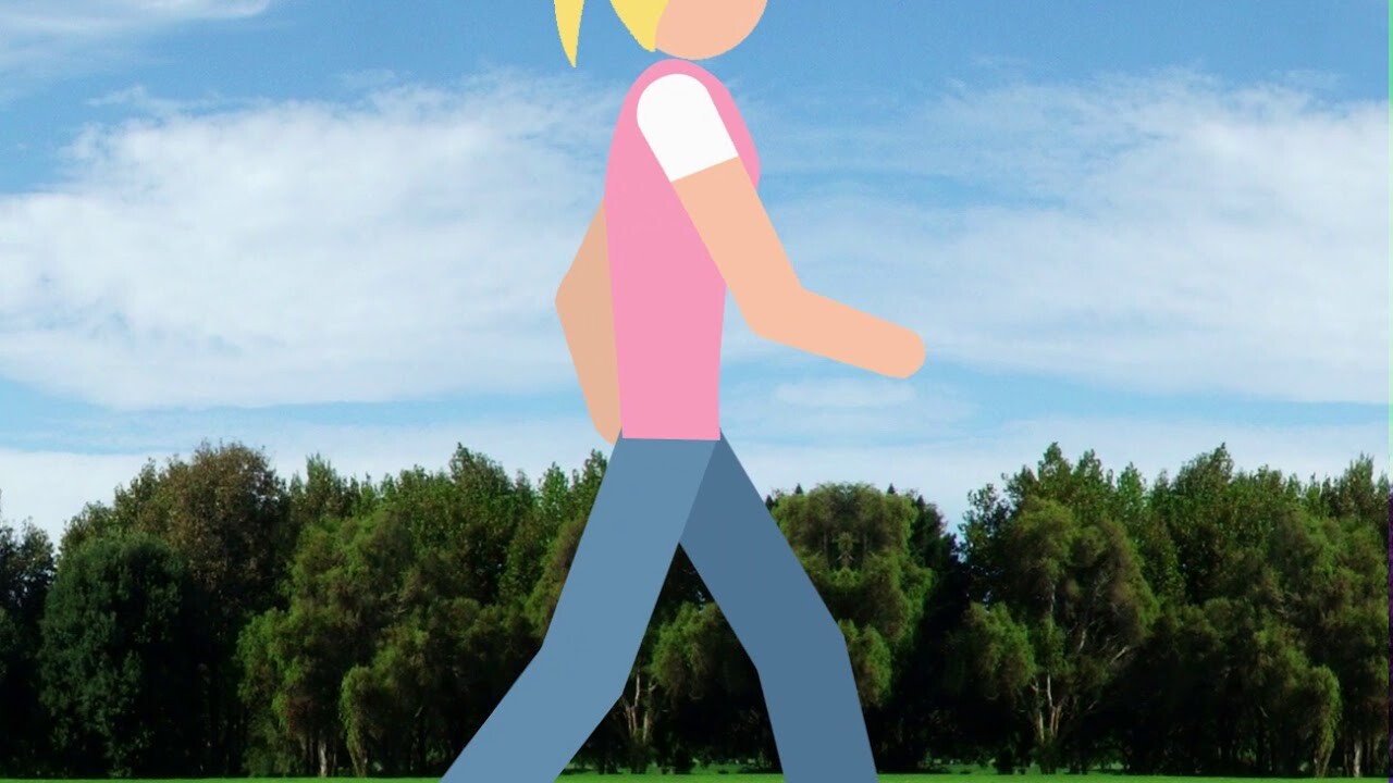 ArtStation - Walking Cycle 2D