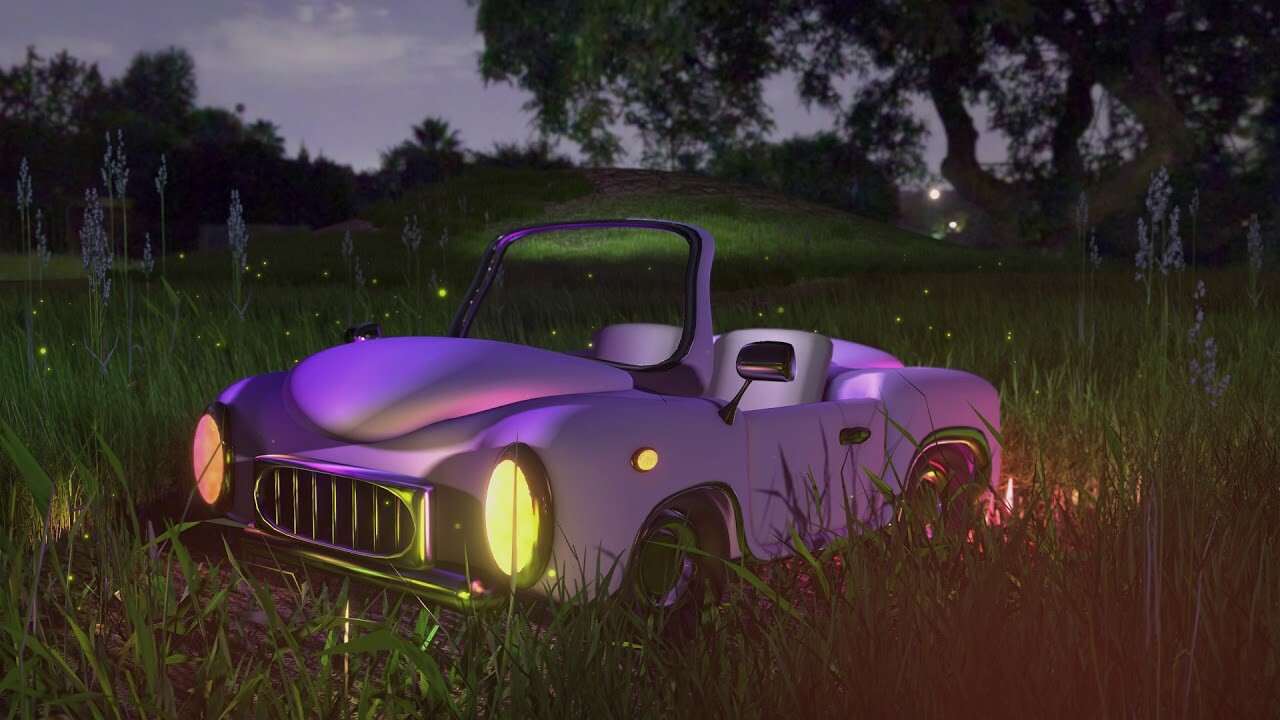 ArtStation - 3D model / 3d rendering Toon Car