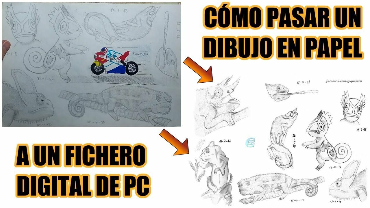 ArtStation - How to Convert a Drawing to Digital Format & Improve it