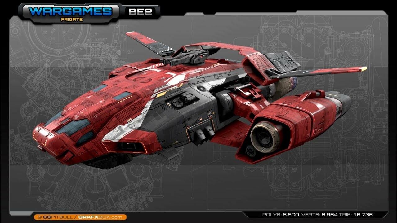 ArtStation - FEDERATION Frigate BE2