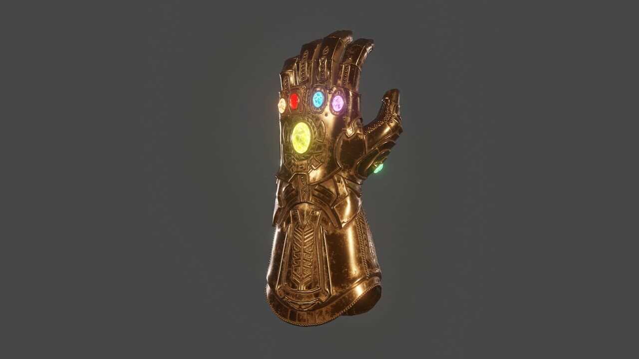 ArtStation - MCU's Infinity War Gauntlet