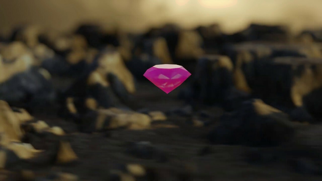 ArtStation - Spinning crystal