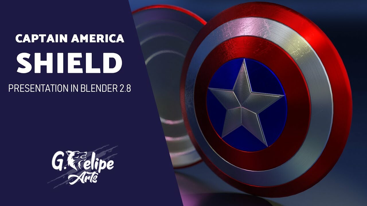 ArtStation - Captain America Shield