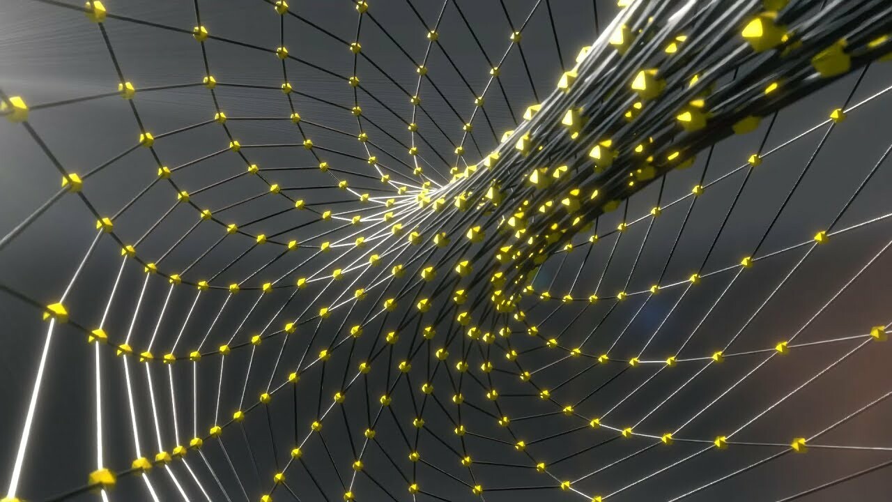 ArtStation - Abstract Tunnel Run | Blender 2.8 Eevee Animation