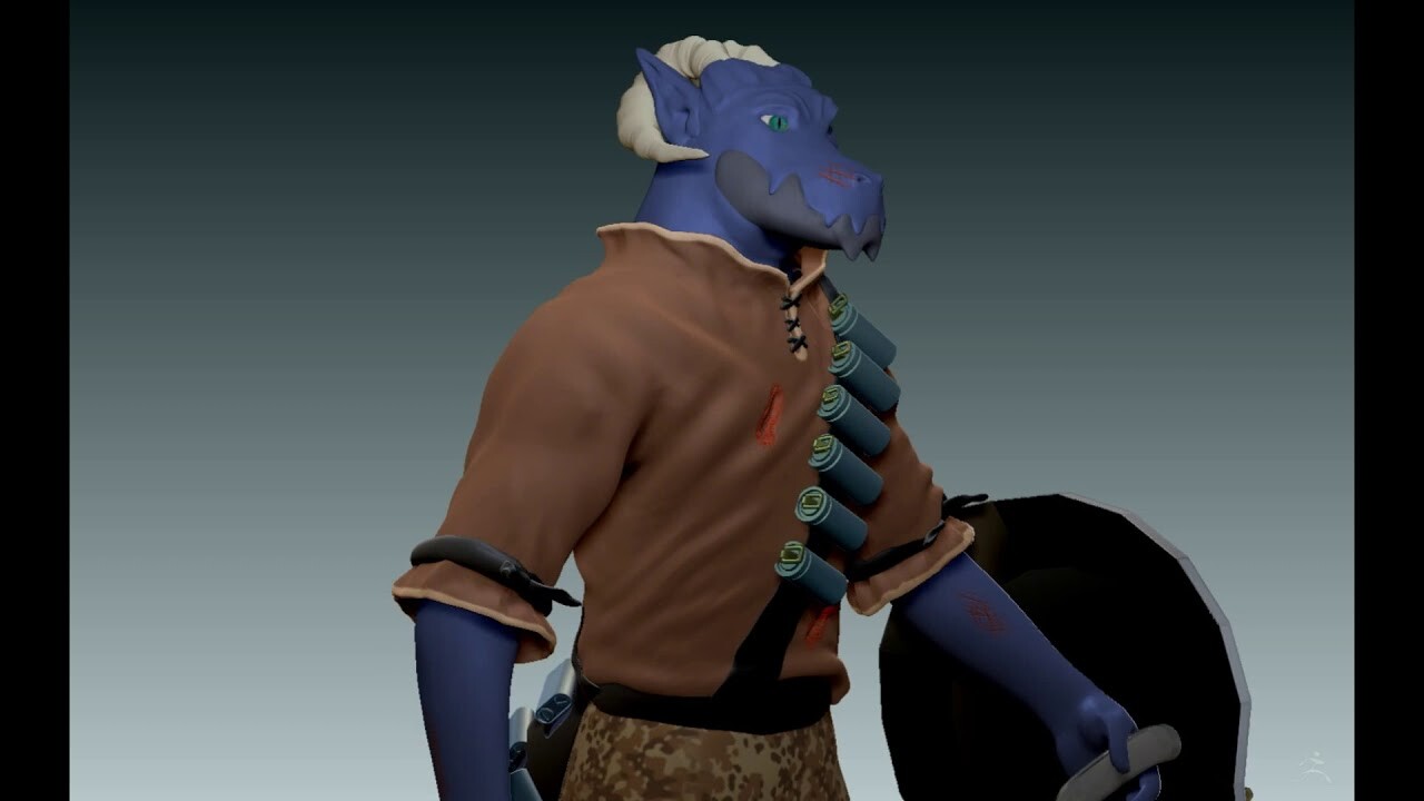 ArtStation - Aaron the Dragon guardian