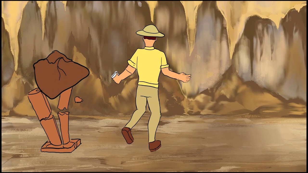 ArtStation - Adventurer (2d animation)