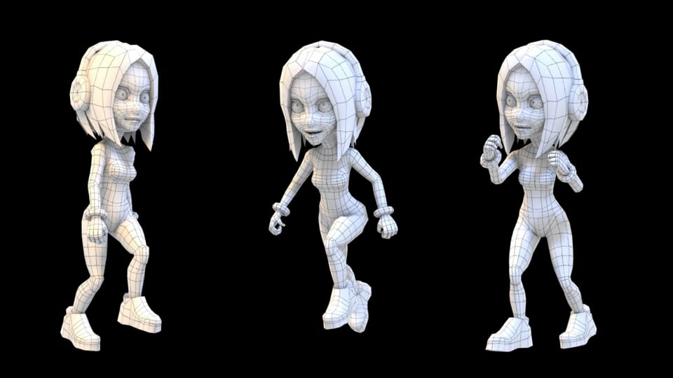 ArtStation - Videogame Character Animation