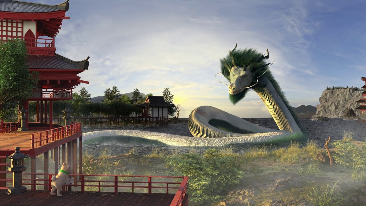 ArtStation - Fantasy Dragon