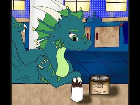 ArtStation - A Dragon's Cookie Animation-2019