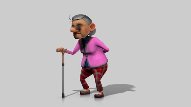 ArtStation - Granny Model from "Get it Bag!"