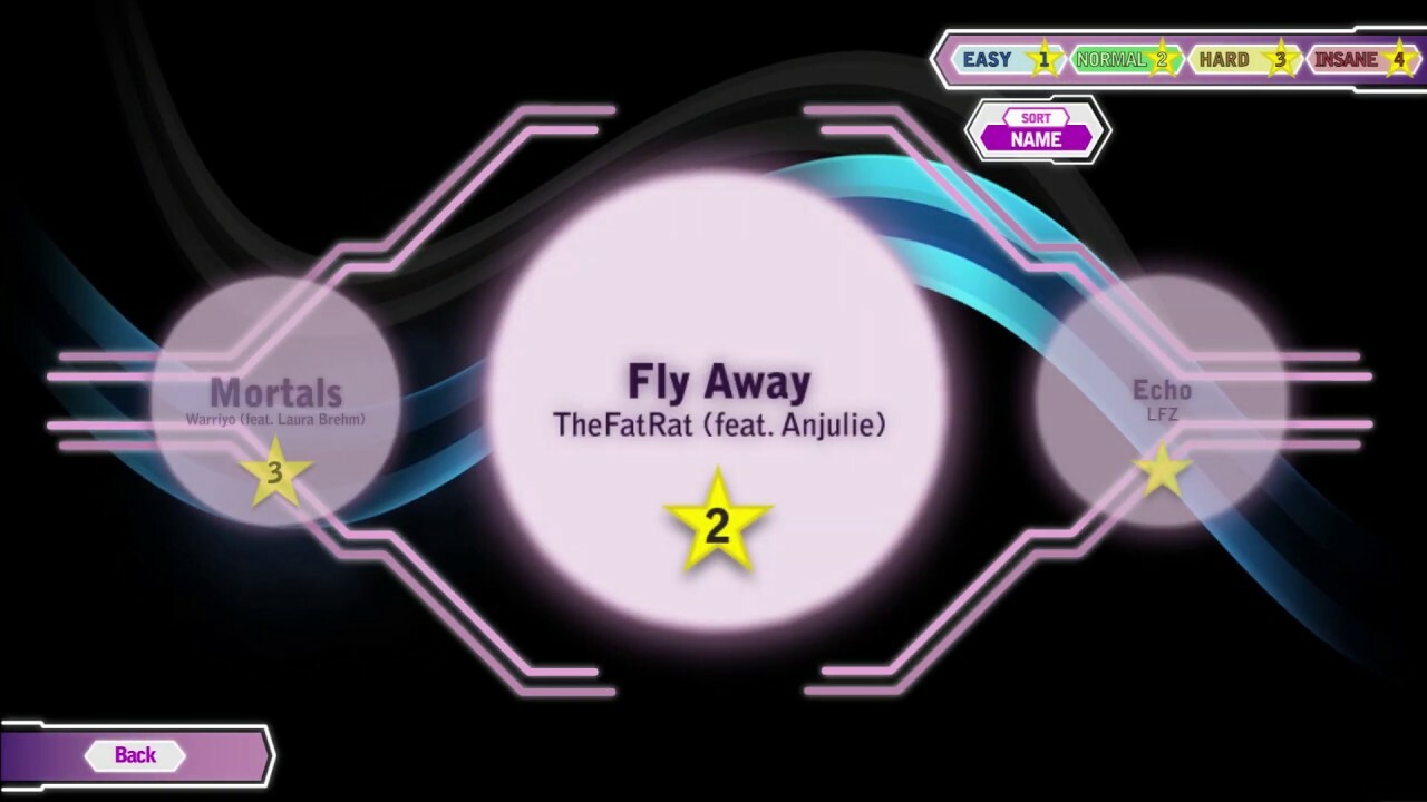 ArtStation - User Interface for Rhythm Game