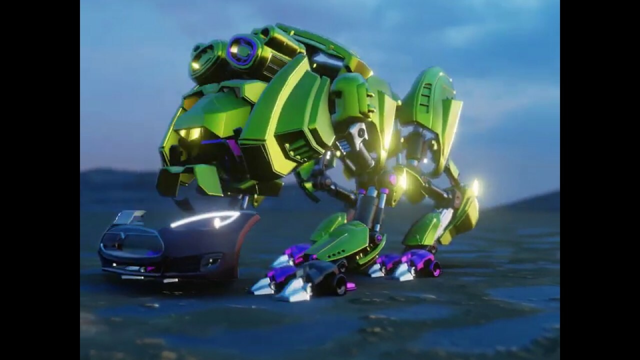 ArtStation - Transformer - Blender 2.8 ( AN )