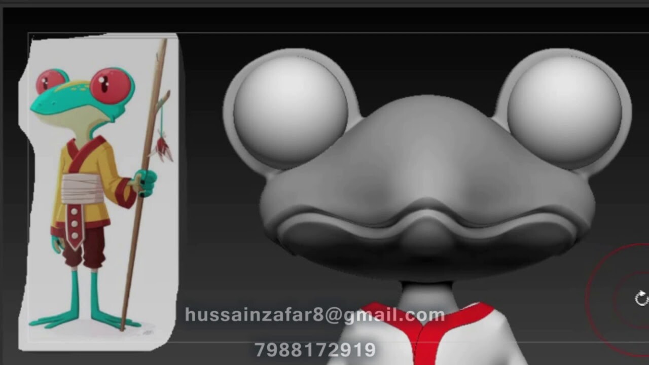 ArtStation - Frog ninja