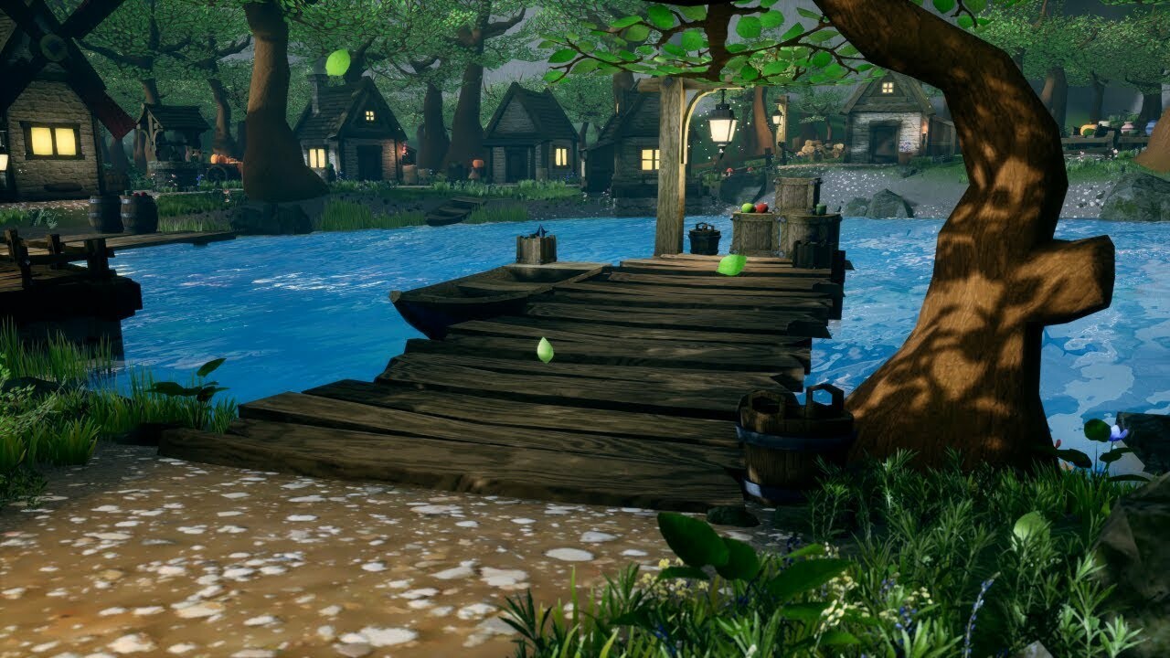 ArtStation - Stylized Village Environment Design.