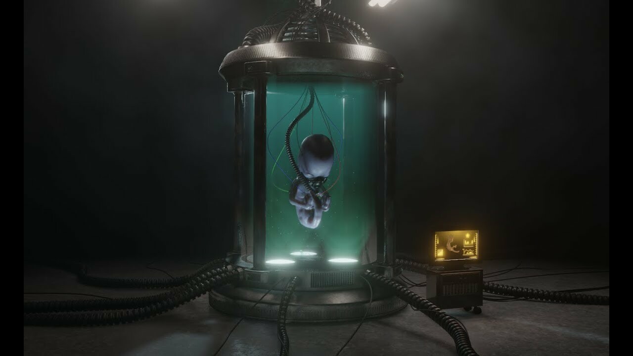 ArtStation - Alien Chamber - Shot Test