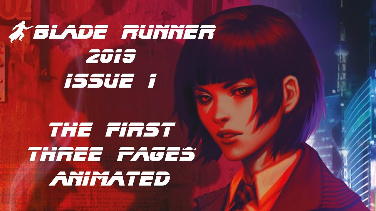 ArtStation - Blade Runner 2019 - The First Three Pages Animated